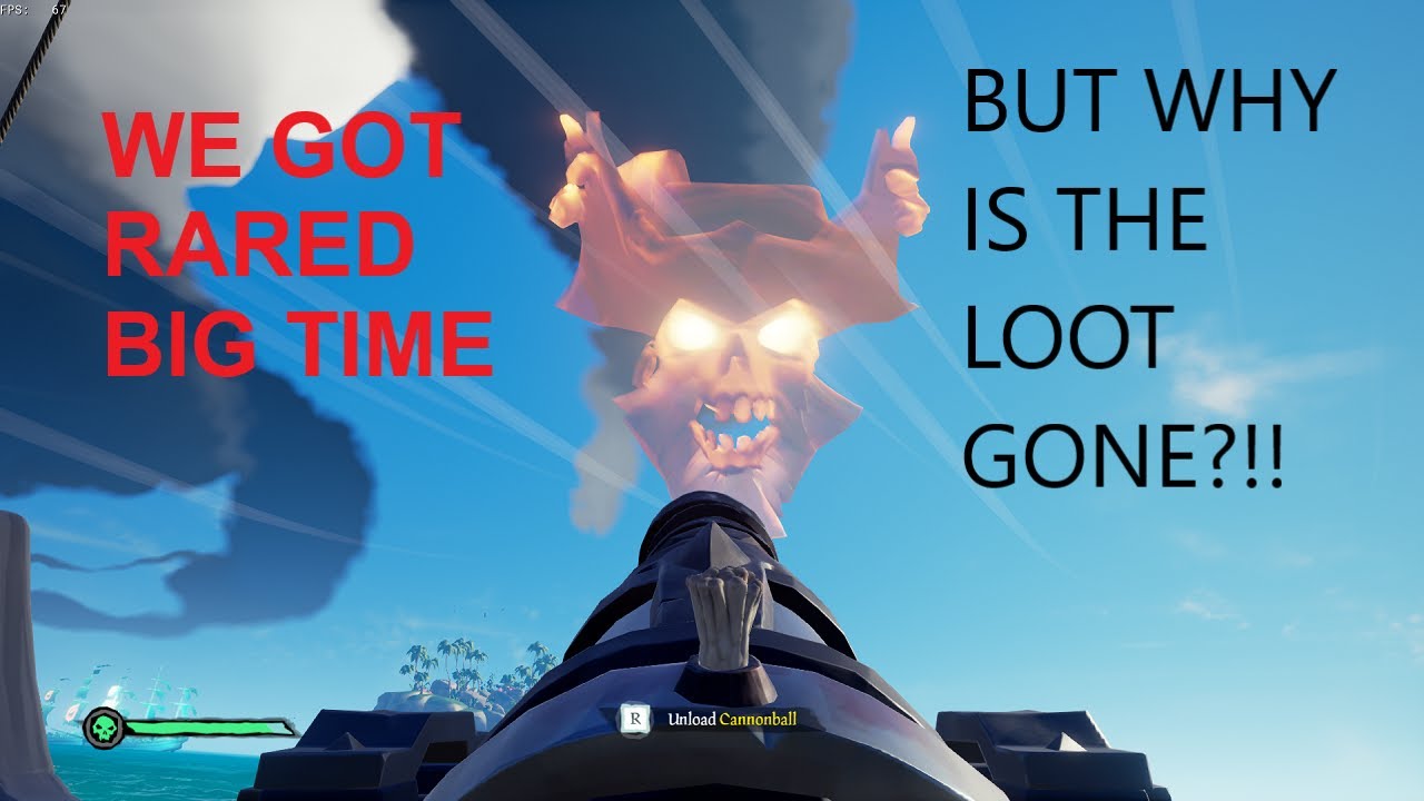 Sea of Thieves: Got Rared out of 20K Flameheart Loot *Thanks Joe Neate ...