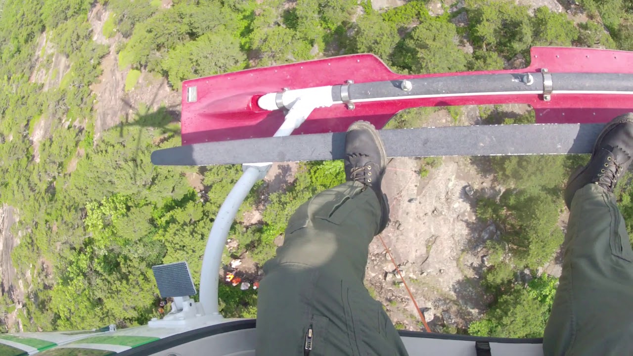 Maine Forest Rangers - Short Haul Rescue - Dorr Mountain - YouTube