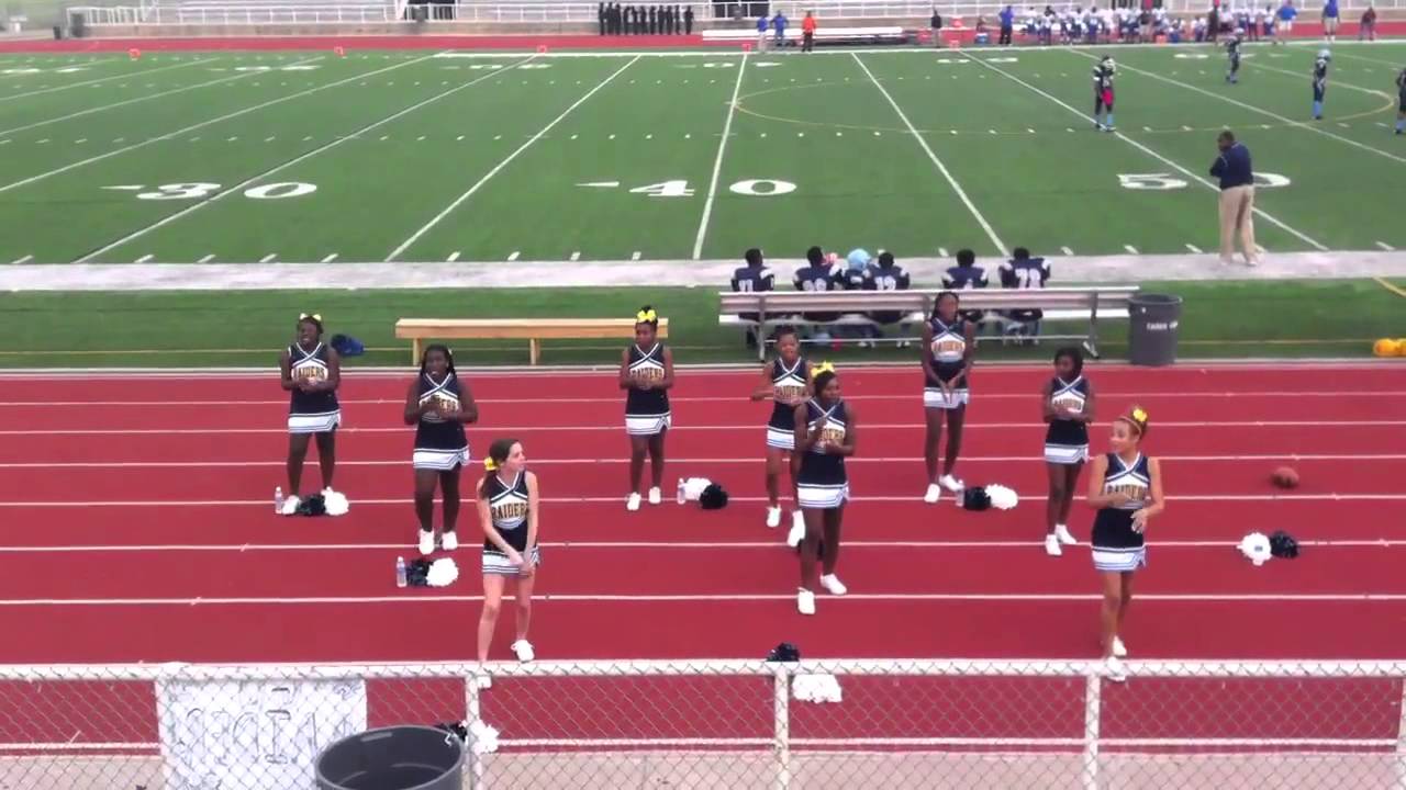 Ridgewood Raiders cheer 10-29-13 - YouTube