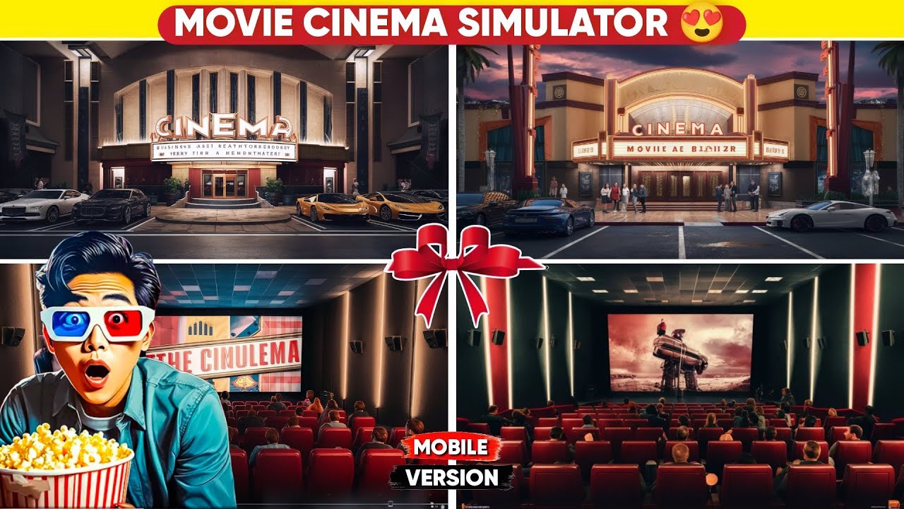 PC LEVEL 🤯 MOVIE CINEMA SIMULATOR 🥳 GAME FOR MOBILE | DOWNLOAD MOVIE ...