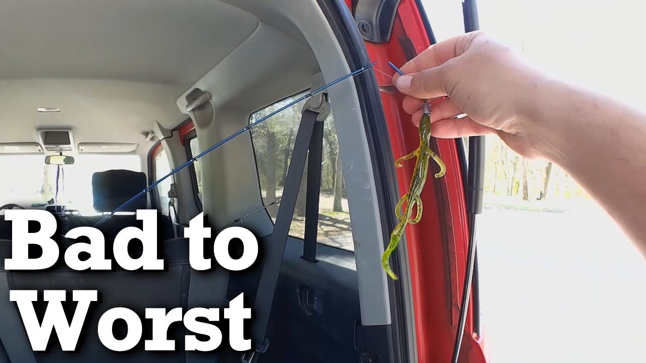 When Fishing Goes From Bad to Worst - I BROKE MY FISHING ROD!!! - YouTube