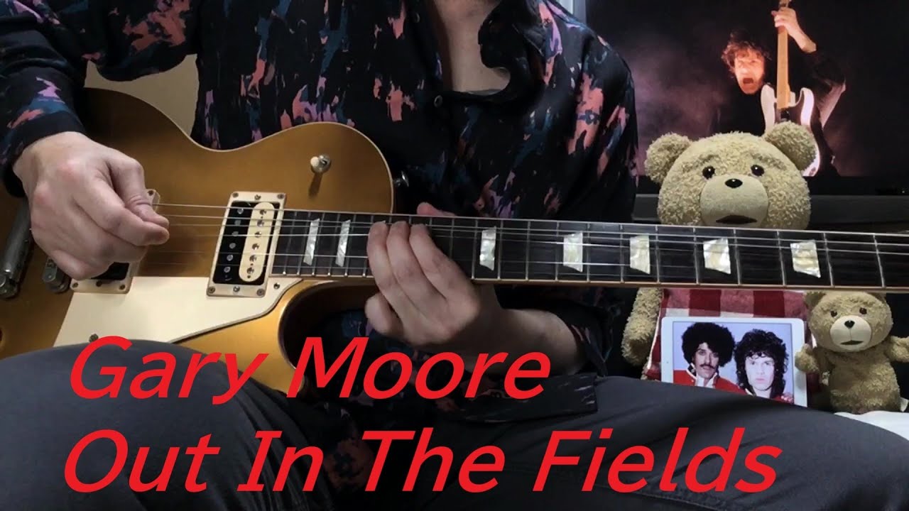 Gary Moore & Phil Lynott Out In The Fields Guitar Cover - YouTube