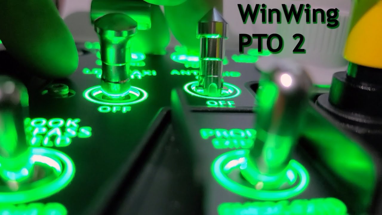 WinWing PTO 2 - Unboxing and comparison - YouTube