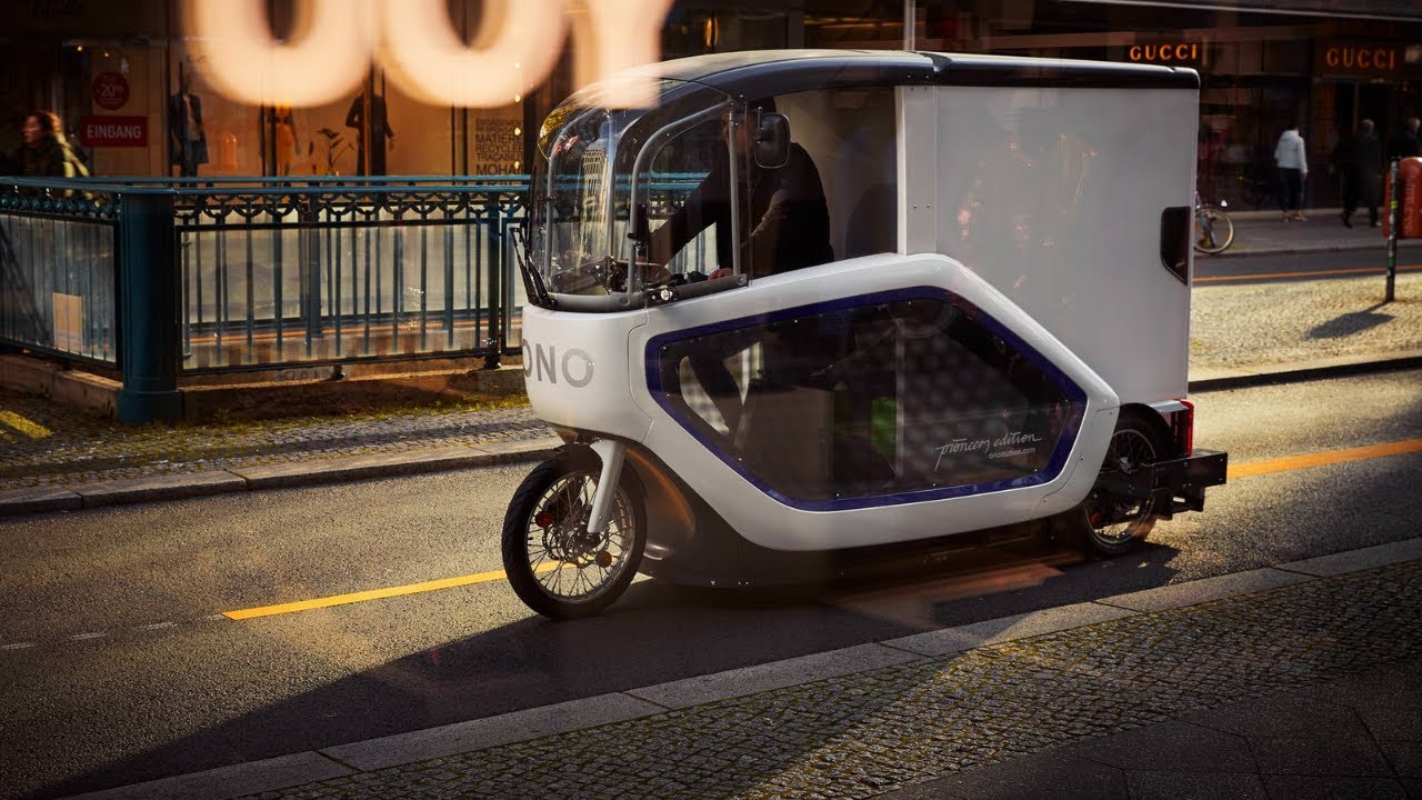 The ONO E Cargo Bike - Electric Cargo Bike - YouTube
