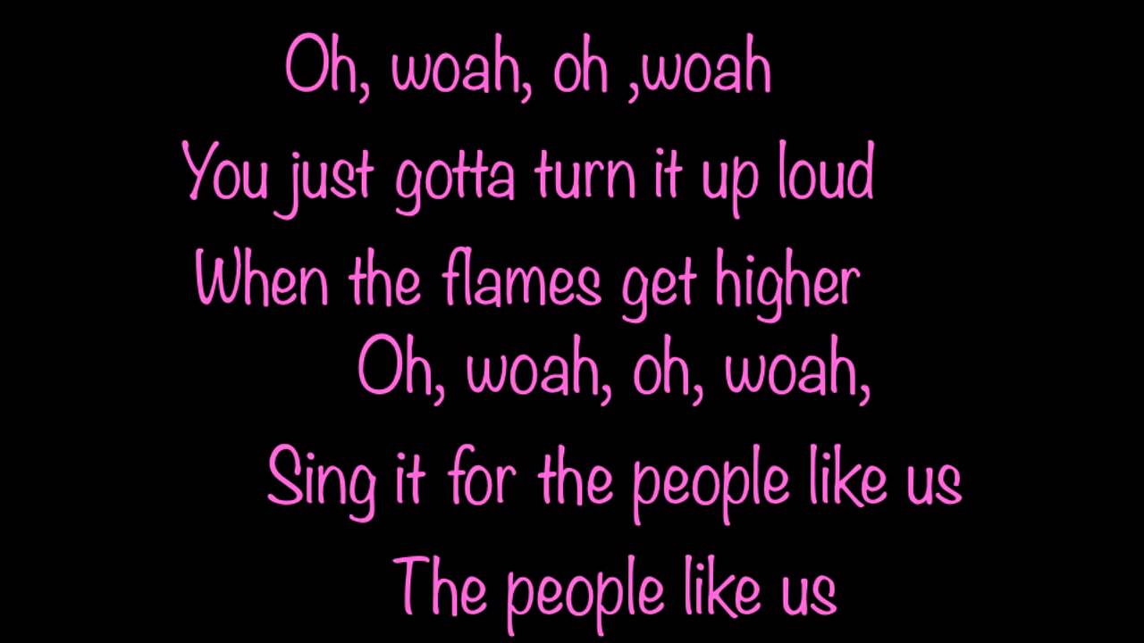 People Like Us Lyrics