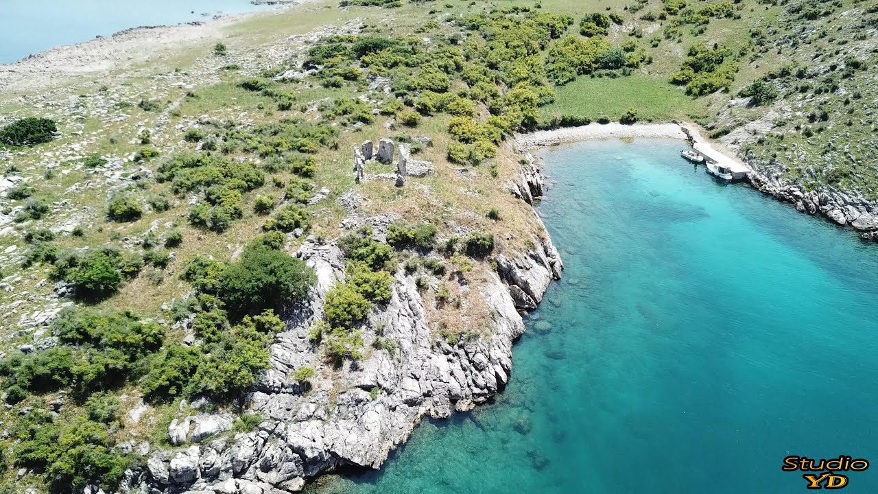Uvala Ogrul-otok Krk - YouTube
