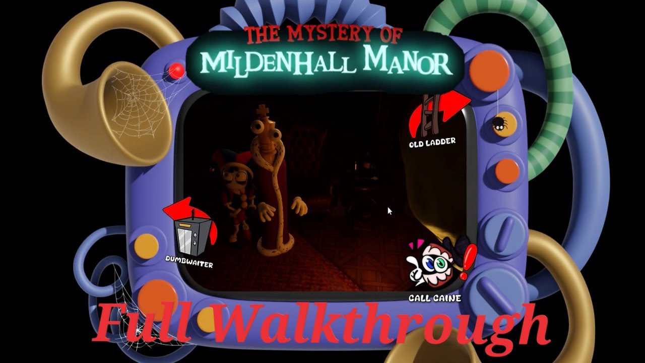 The Mystery of Mildenhall Manor FULL WALKTHROUGH (TADC) - YouTube