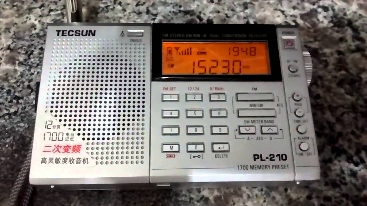 Rádio Havana Cuba - 15230 kHz (Ondas Curtas) - TECSUN PL-210 - YouTube