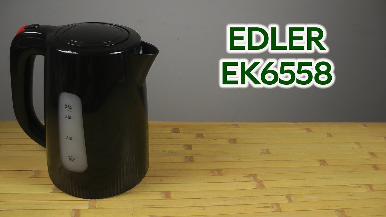 Розпаковка EDLER EK6558 - YouTube