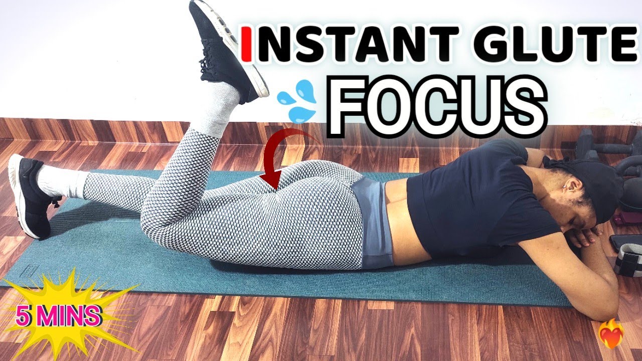JUST 1 EXERCISE TO LIFT YOUR GLUTES~HOME WORKOUT FOR GLUTE ONLY~ NO ...
