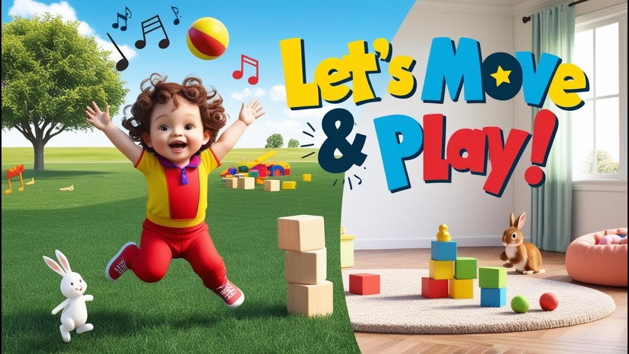 Let’s Move & Play! | Fun Action Song for Toddlers 🎶👶 - YouTube