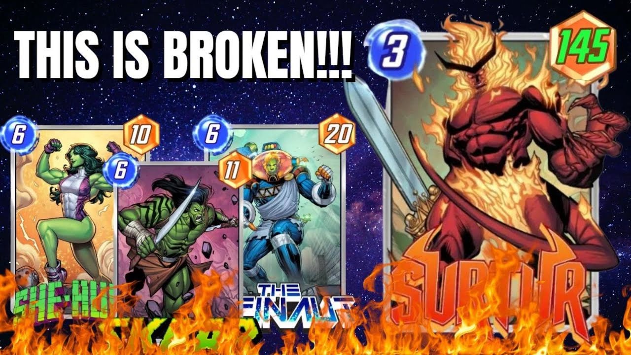 SURTUR IS BREAKING THE GAME WITH HIS POWER!!! | MARVEL SNAP - YouTube
