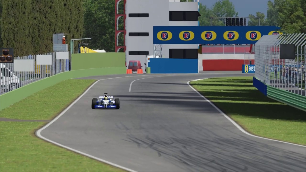 Assetto Corsa Imola Chicane Layout Camtool - YouTube