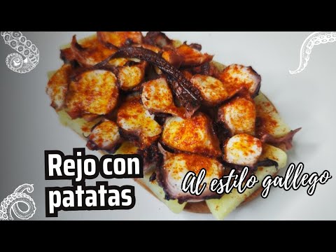 Rejo con patatas al estilo gallego. Receta simple, fácil y rápida de ...