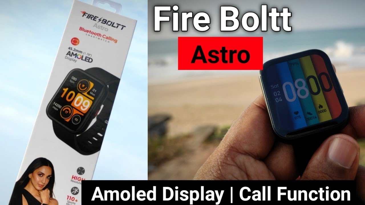 Fire Boltt Astro Smartwatch Unboxing & Review in Tamil | Best Amoled ...
