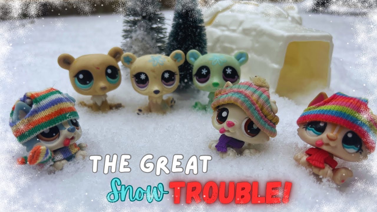 Lps: The great snow TROUBLE! {Skit} - YouTube