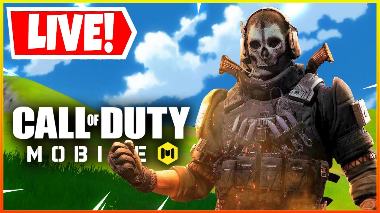 🔴LIVE - LEGENDARY GHOST! | CALL OF DUTY MOBILE BATTLE ROYALE! - YouTube