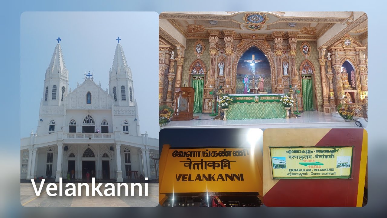 Travel to Velankanni Church 2024 #velankanni #pilgrimage - YouTube