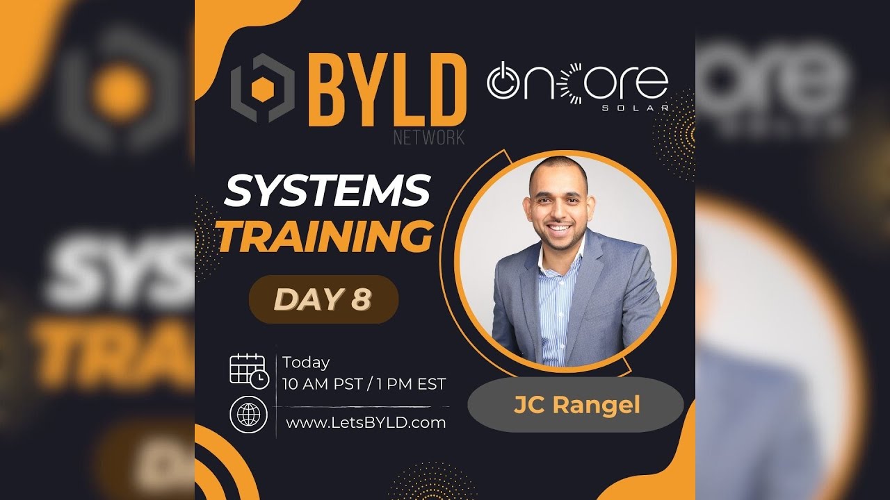 BYLD | Systems Training | Personal Development with JC Rangel - YouTube