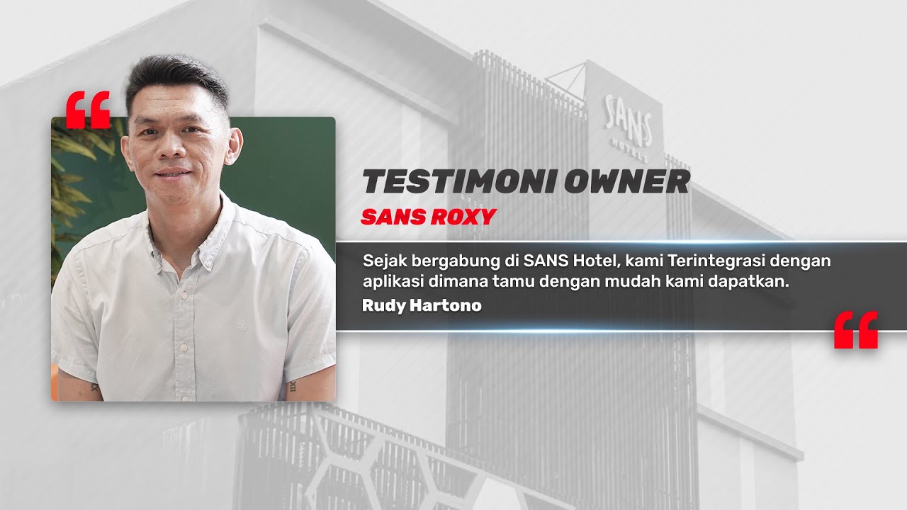 Partner Sans Hotel Roxy Jakarta yang pasti jelas - YouTube