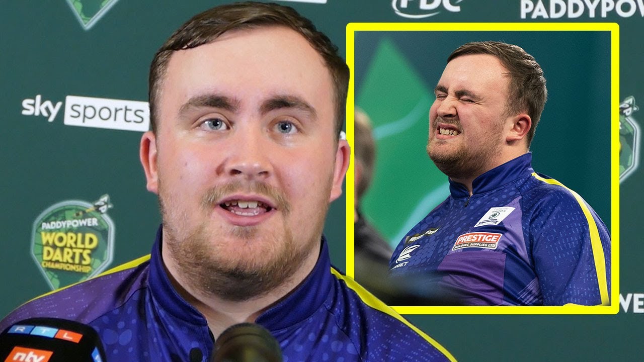 Luke Littler INSTANT REACTION to World Championship final loss Vs ...