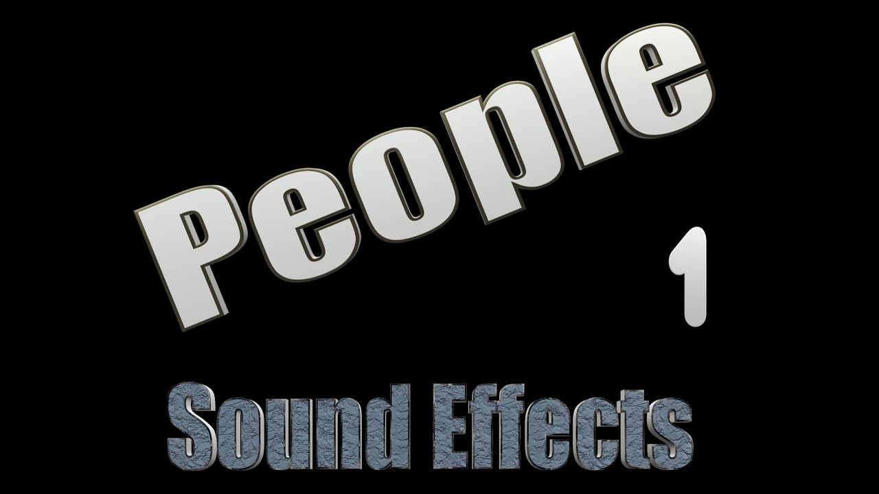 People Sound Effects, Cry Sounds - YouTube