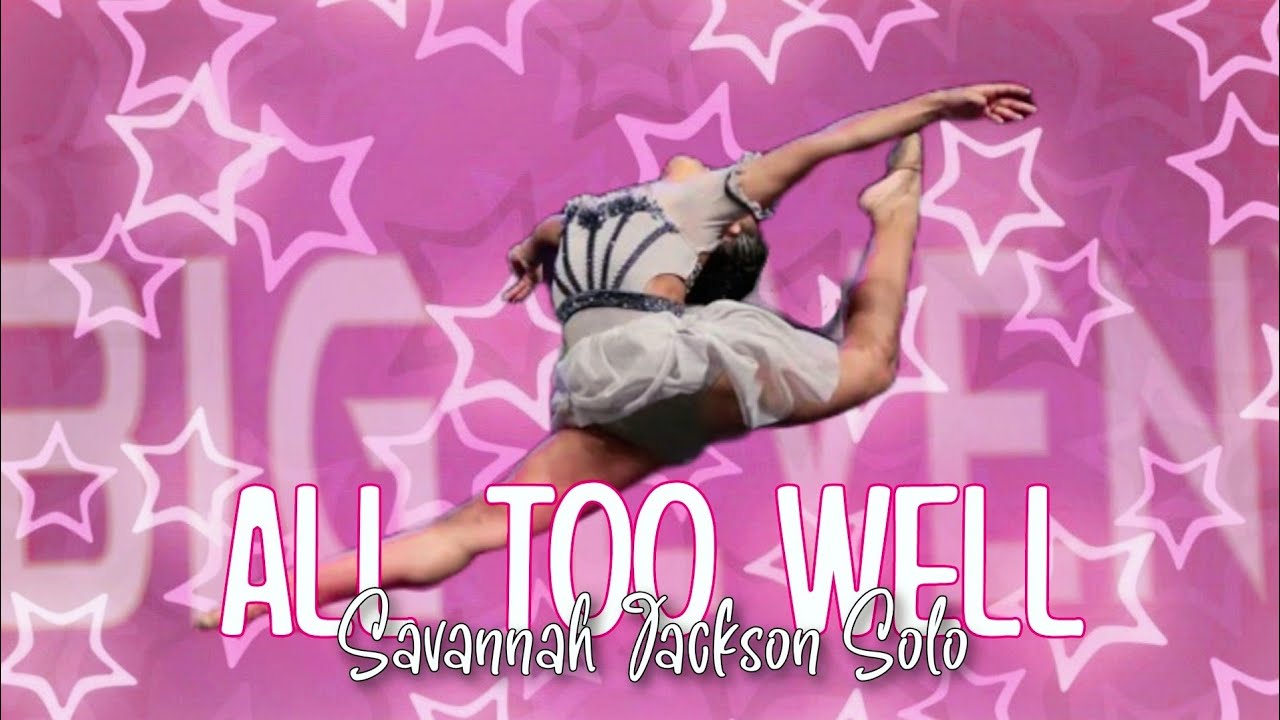 All too well Solo - Savannah Jackson - W2 - YouTube