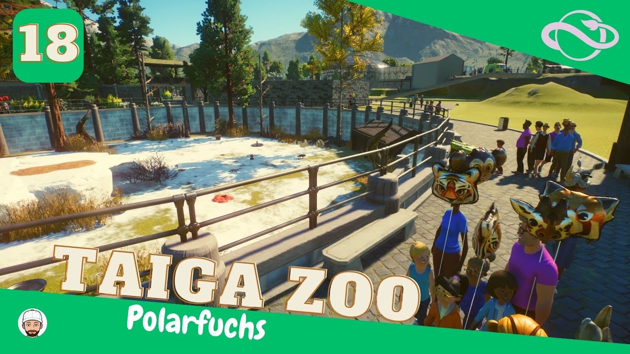 Taiga Zoo | Planet Zoo 🦋 | Episode 18 - Polarfuchs | Speedbuild | - YouTube