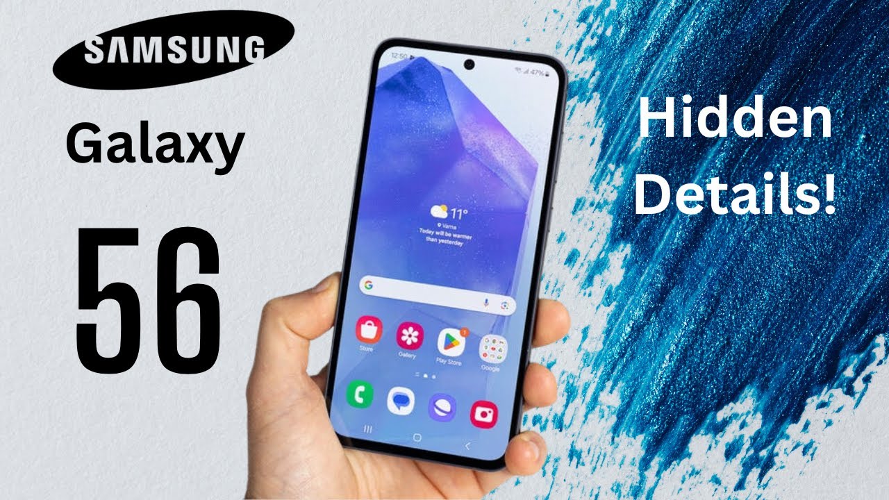 Samsung A56 5G - Top Features & Hidden Details! - YouTube