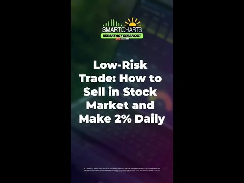 Low-Risk Trade How to Sell in Stock Market and Make 2 Daily #shorts ...