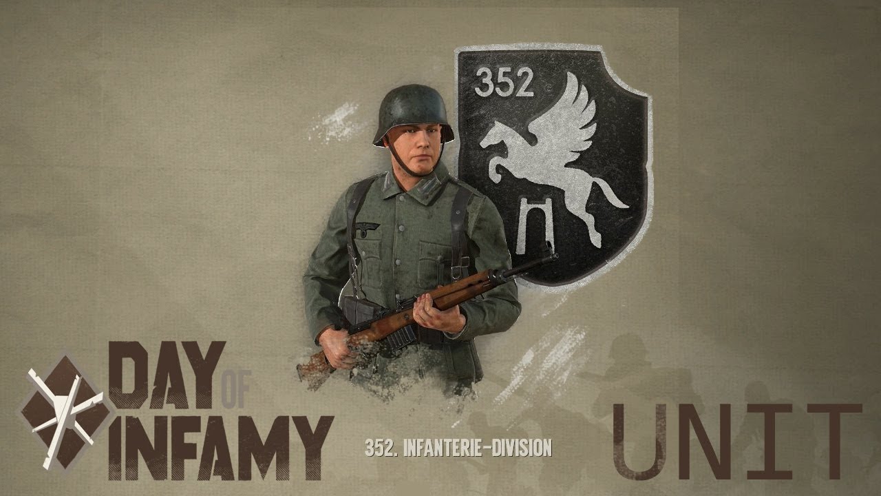 352. Infanterie-Division skin unit [Day of Infamy Units Showcase] - YouTube