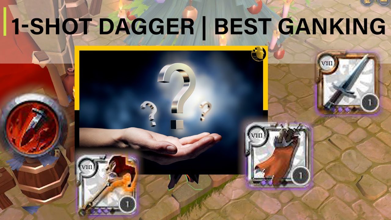 Is 1-SHOT DAGGER good at solo ganking? | Albion online - YouTube