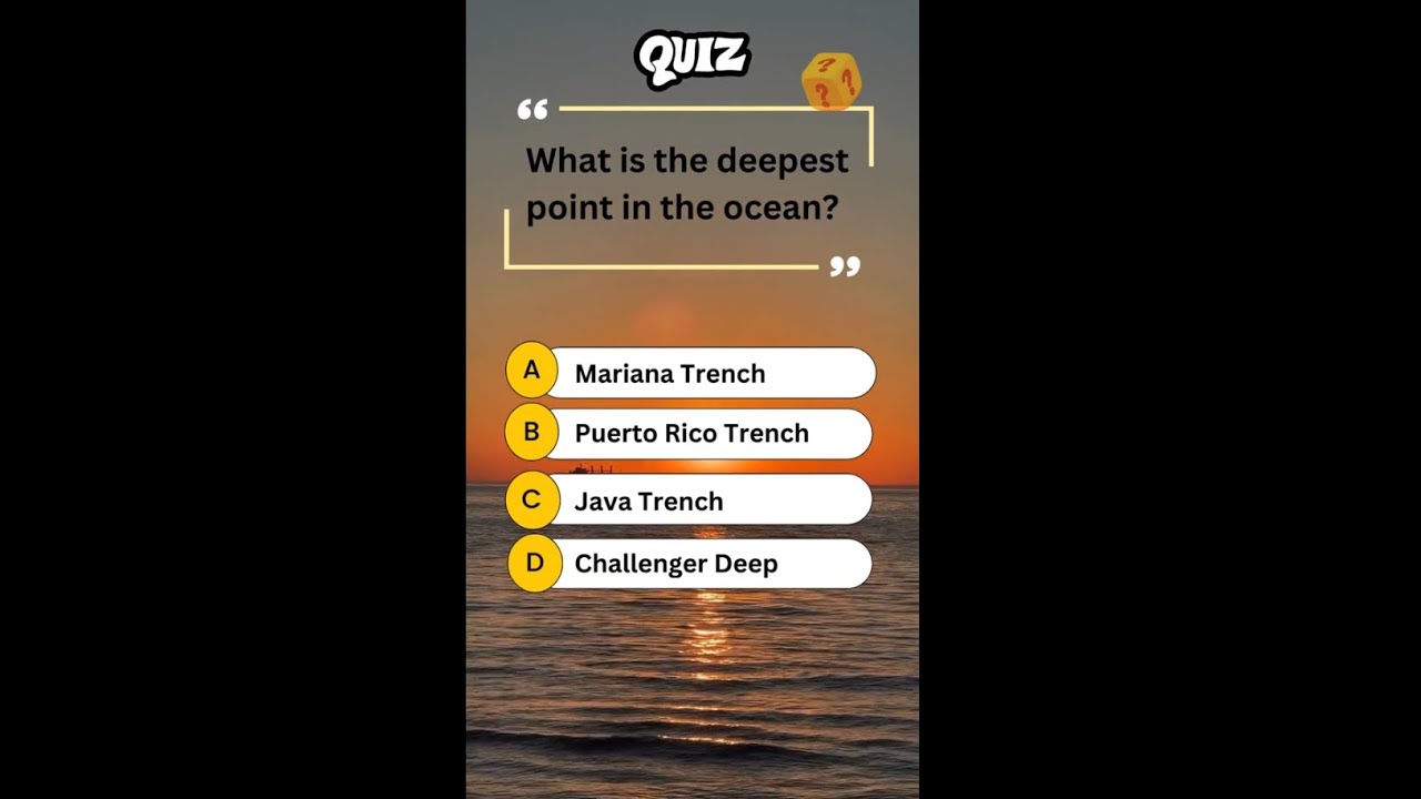 Trivia Quiz Challenge! Test Your Knowledge| Quiz Challenge| General ...
