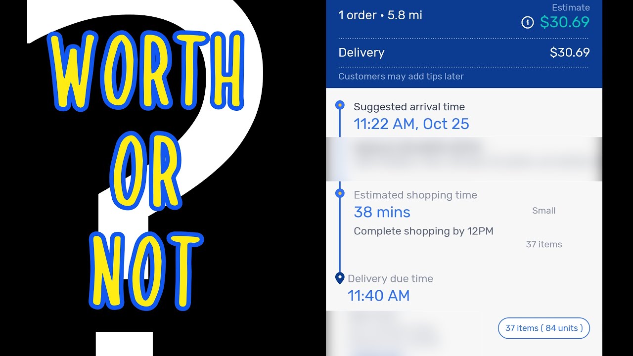 Timed Shop & Deliver (84 Unit) Walmart Spark Shop - YouTube