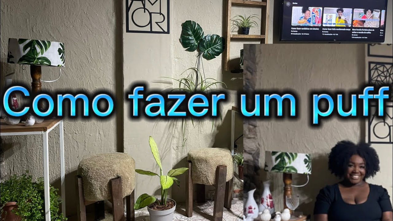 Como fazer um puff - YouTube