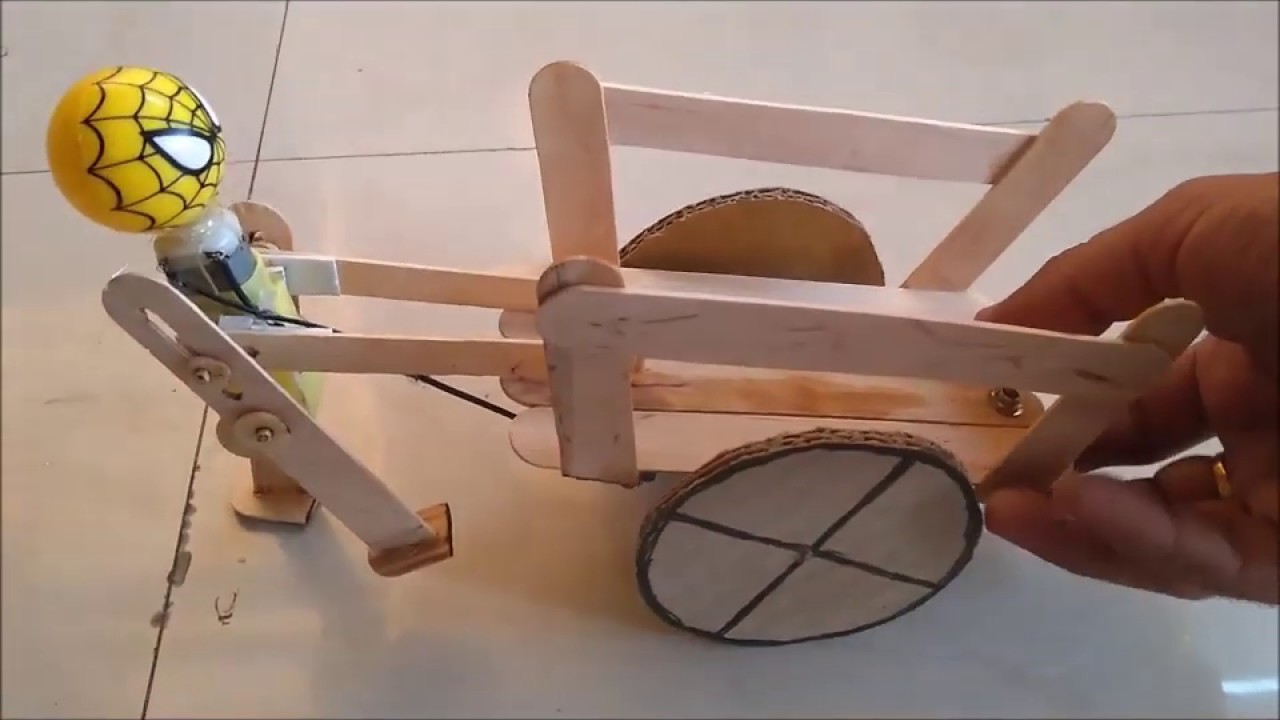 MUST WATCH FUNNY WALKING ROBOT CART PULLING - YouTube