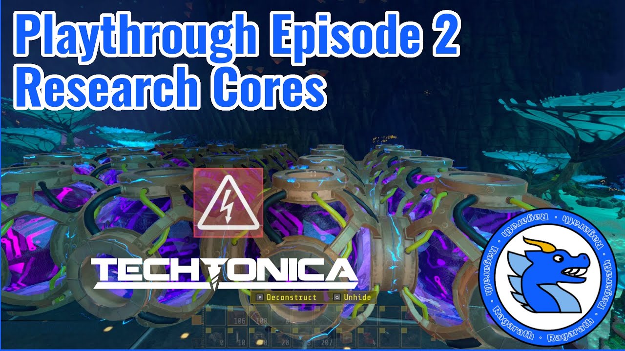 Techtonica Playthrough Episode 2 - Research Cores - YouTube