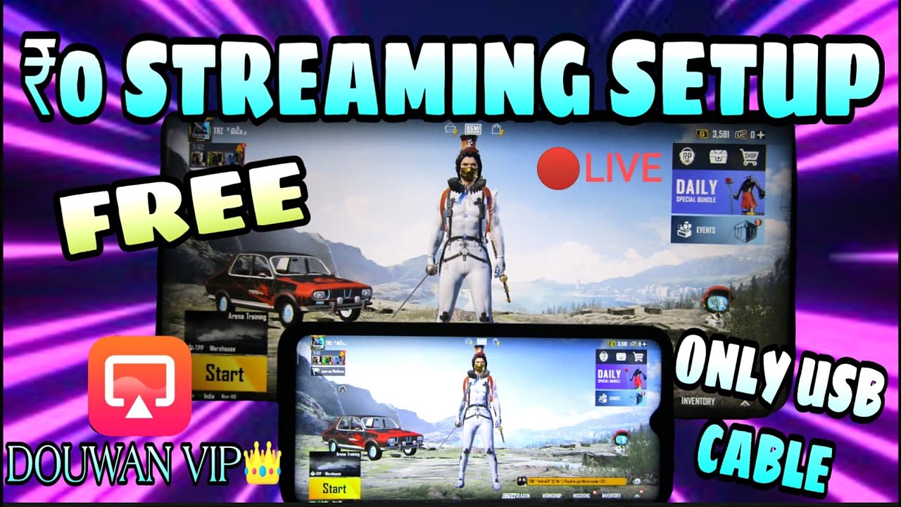 HOW TO MIRROR MOBILE GAMES TO PC WITH AUDIO | FREE WITH DOUWAN & OBS ...