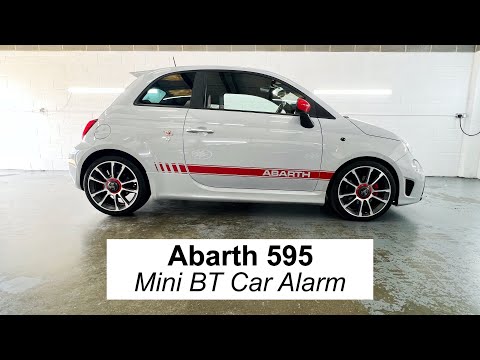 Abarth 595 – Mini BT Car Alarm | Dragon Car Alarms | Fareham Hampshire