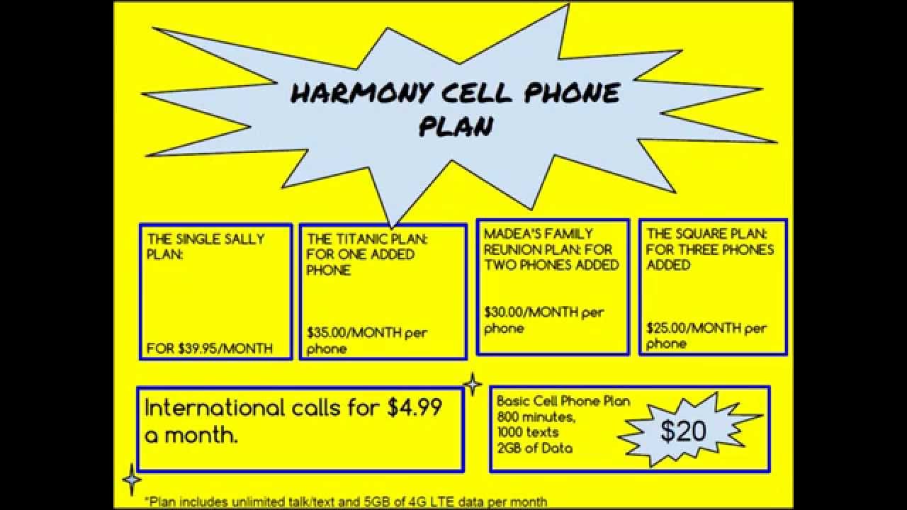 Harmony STEM PBL: Cell Phone Plans - YouTube
