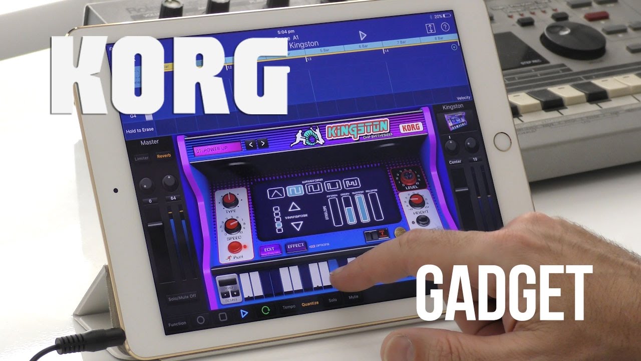 Korg Gadget - A quick look at one of my favourite music apps of 2016 ...