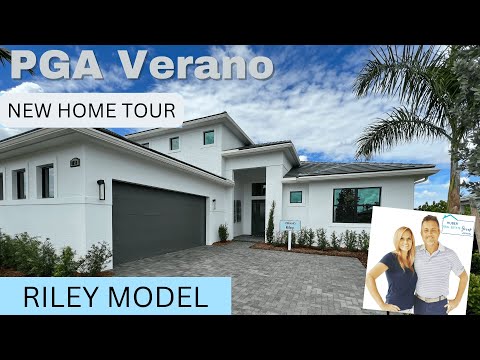 PGA Verano Port St Lucie, Florida | ALL NEW Riley Model Home Tour