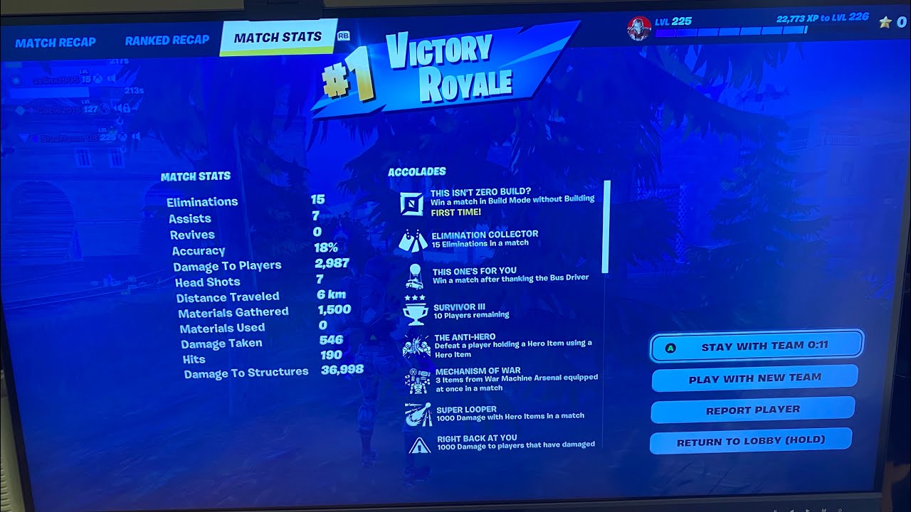 Fortnite Gameplay - RANKED squads Victory Royale #225 - Battle royale ...