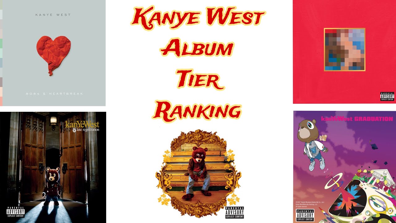 Kanye West Album Tier Ranking - YouTube