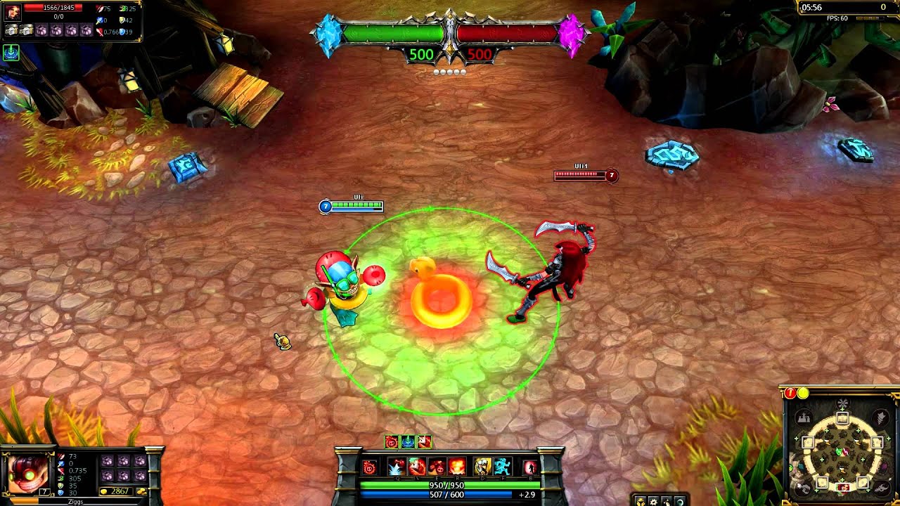 Ziggs Pool Party Wallpaper