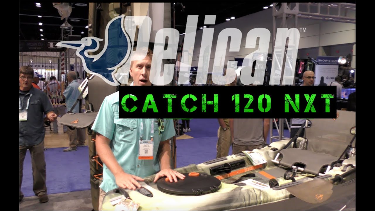 NEW Pelican Catch 120 NXT Angler Kayak - YouTube