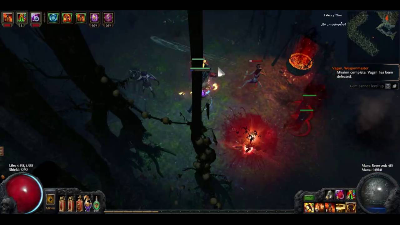 Path of Exile 2.4 MAP spider forest boss - YouTube