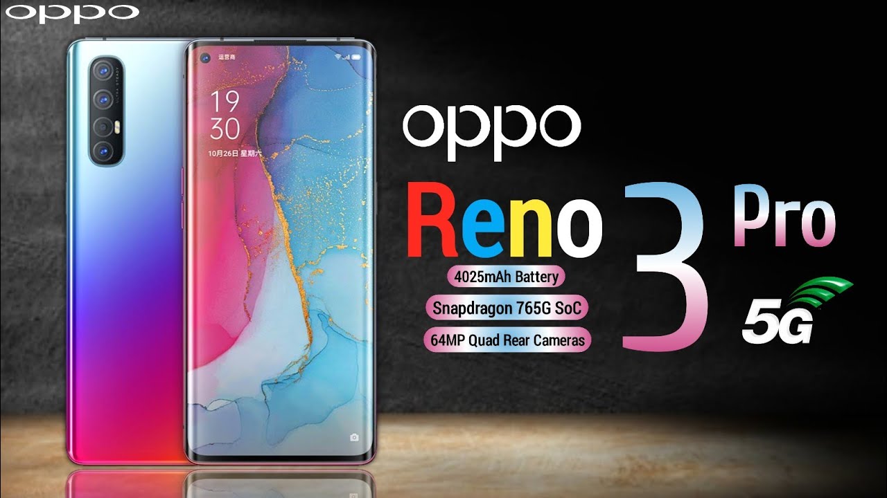 Oppo Reno 3 Pro 5G Price,Release date,First Look,Introduction ...