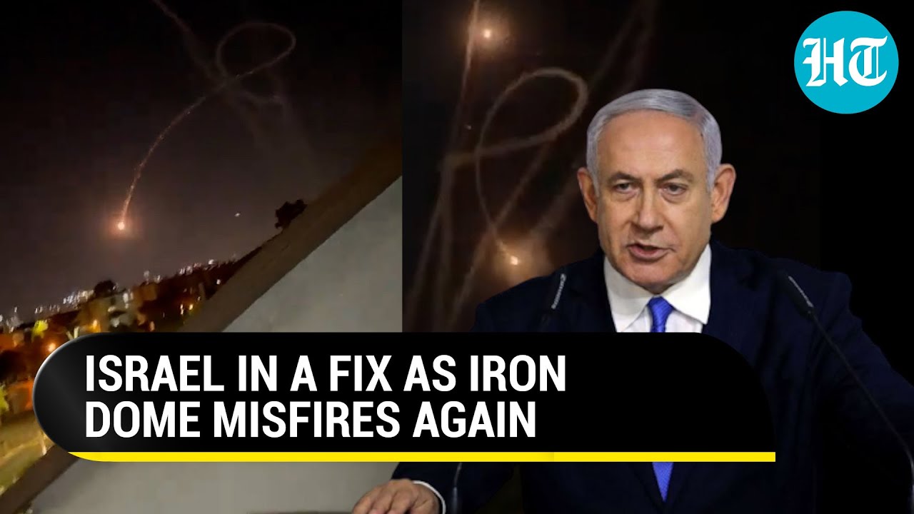 On Cam: Iron Dome's Tamir Interceptor Missile Fails Again, Crashes In ...