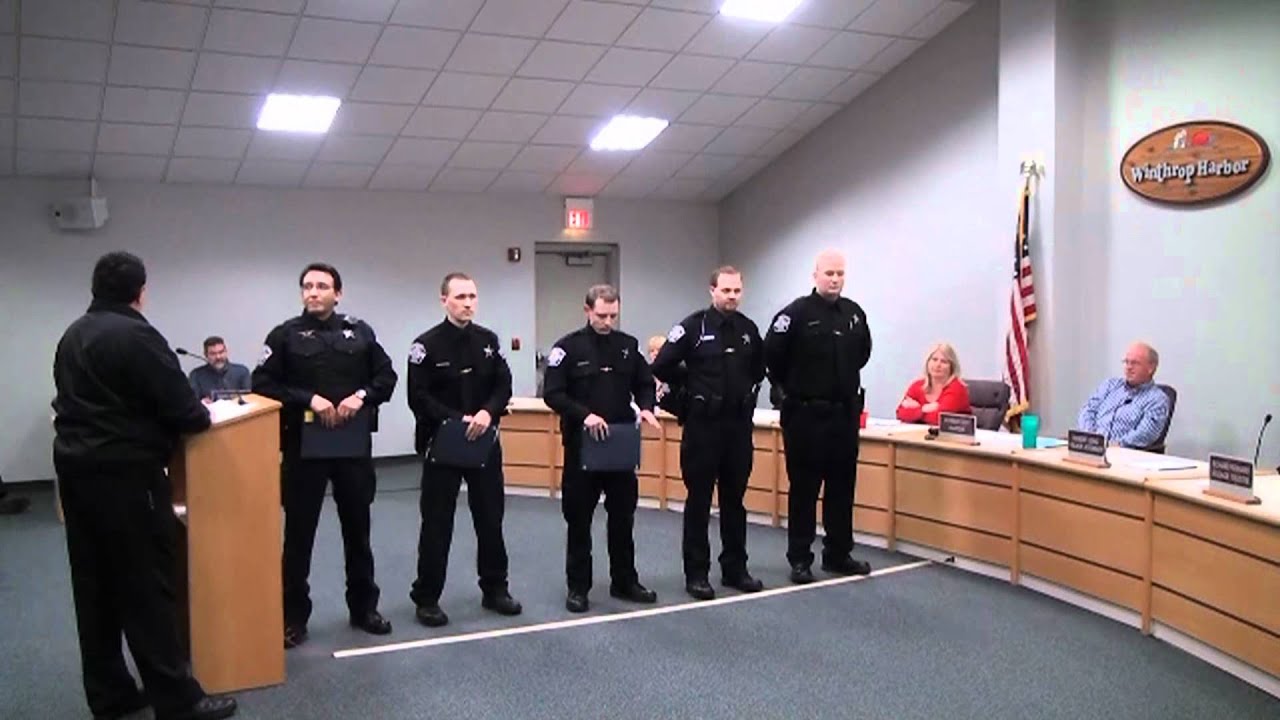 Village of Winthrop Harbor - Village Board Meeting - Swearing-In ...